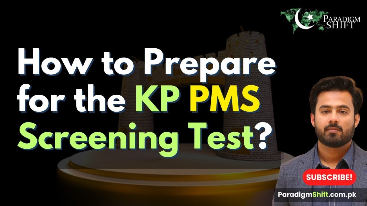 KP PMS Screening Test 2025: Complete Guide to Ace Your Exam! - Paradigm ...