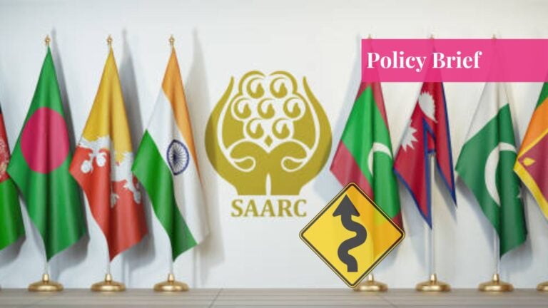 [Policy Brief] Reinvigorating SAARC - Paradigm Shift