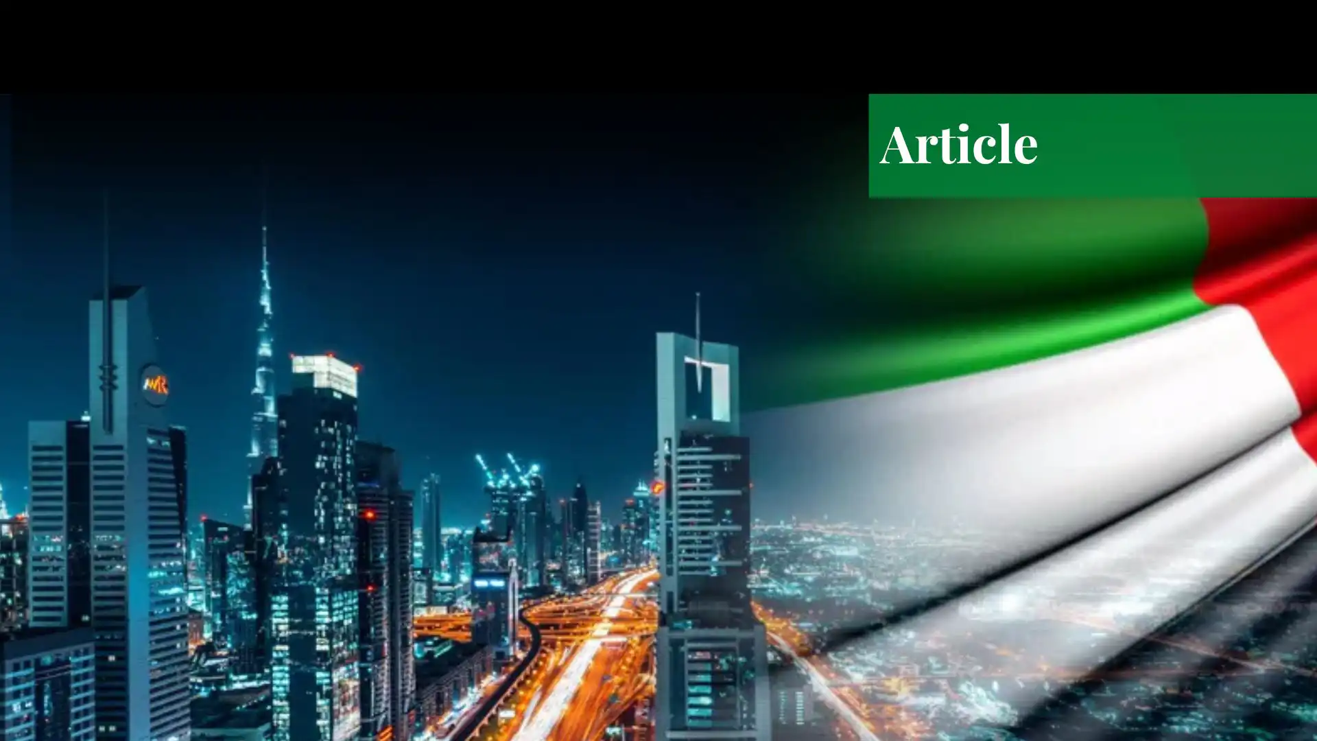 UAE Vision 2031: Global Relevance in the 21st Century - Paradigm Shift
