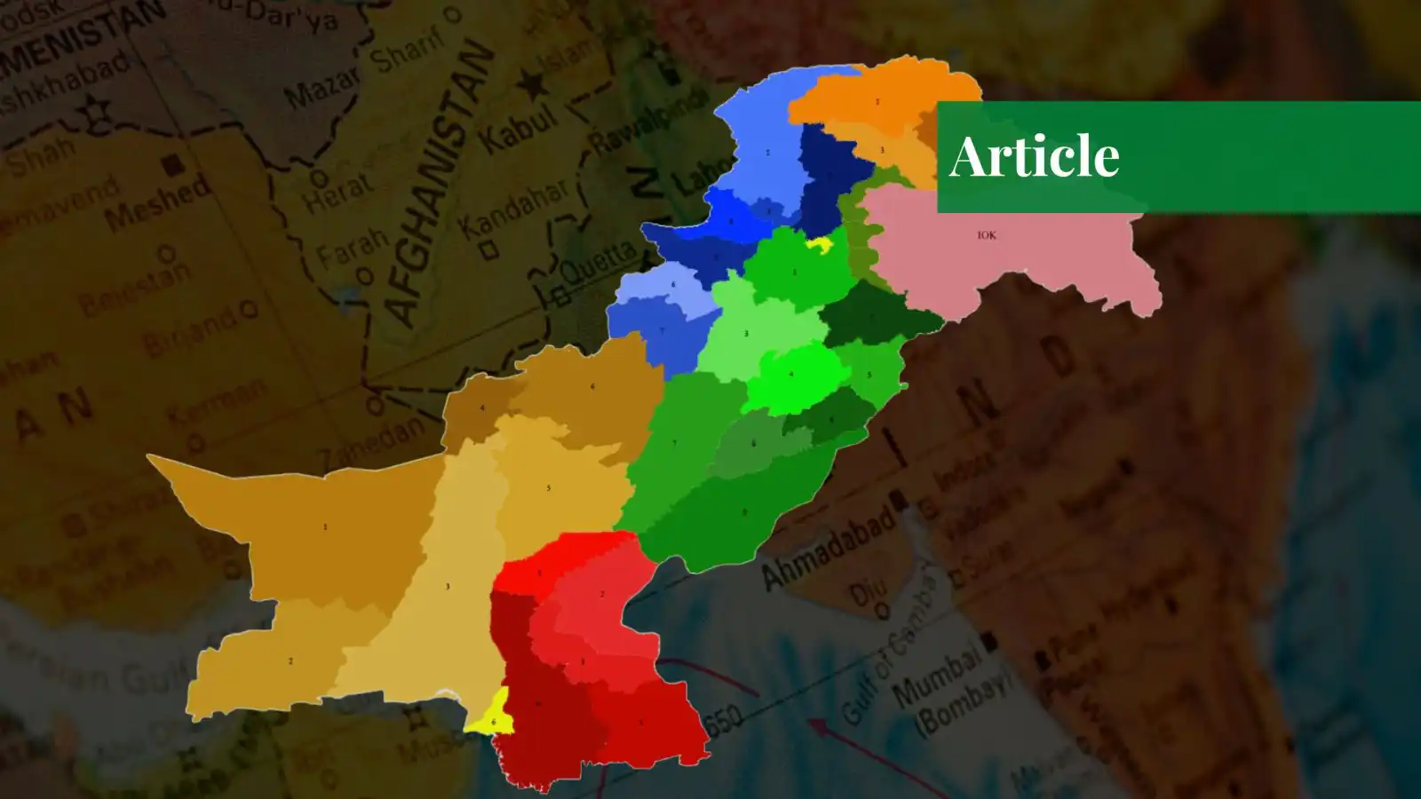 The New Province Concept in Pakistan: Prioritizing Fiscal Reform