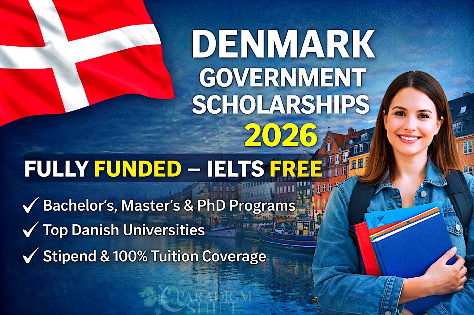 Denmark Government Scholarships 2026 – International Universities ...